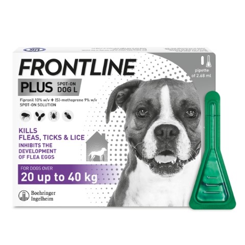 Larton Livery | Frontline Plus Dog Large 1 Pipette